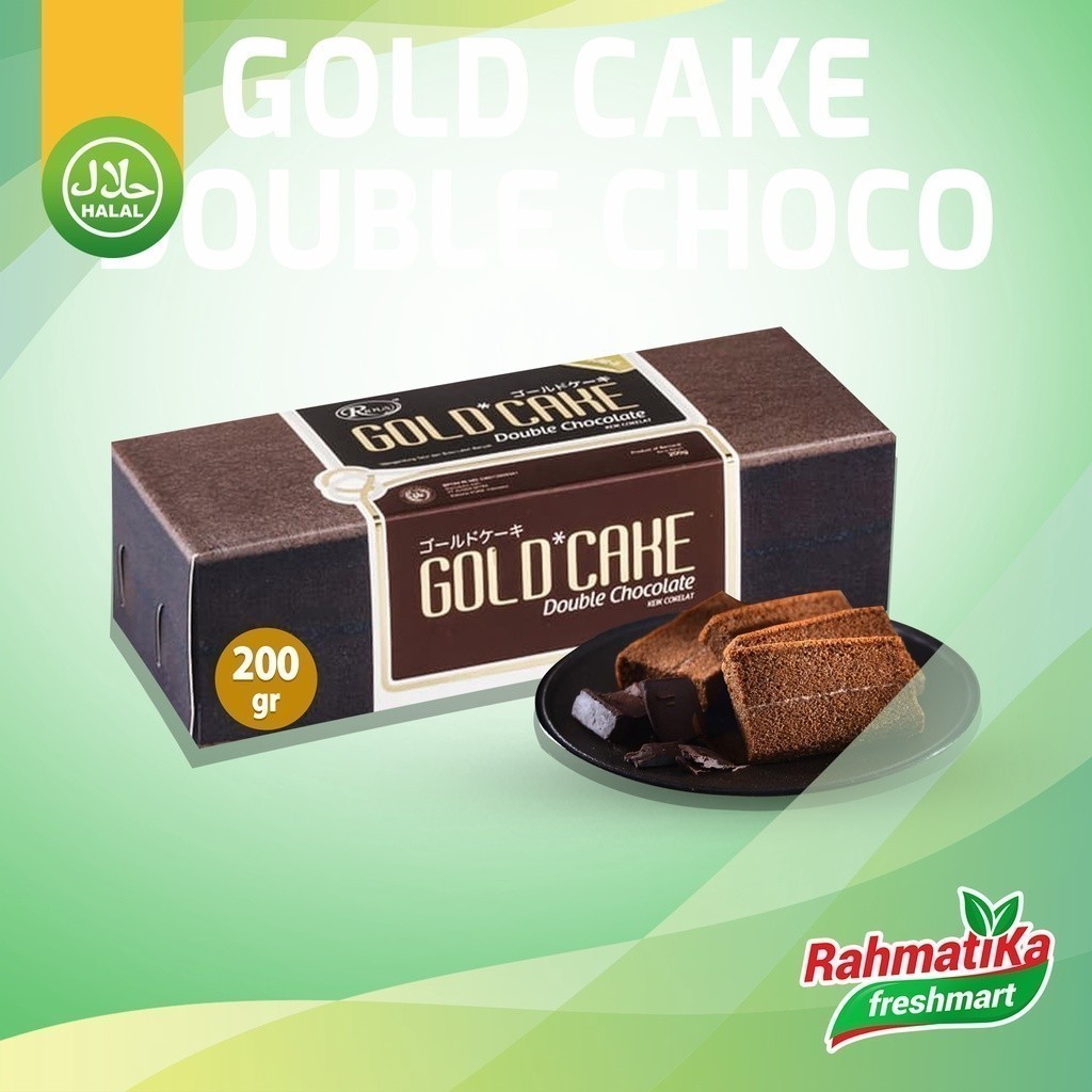 Jual Rious Gold Cake Double Chocolate Bernardi 200 gram | Shopee Indonesia