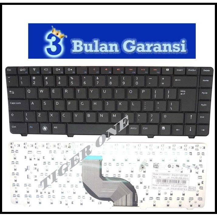 Jual Keyboard Laptop Cocok Untuk Dell 14R, 14N, 13R 14R, N4010, N4030 ...
