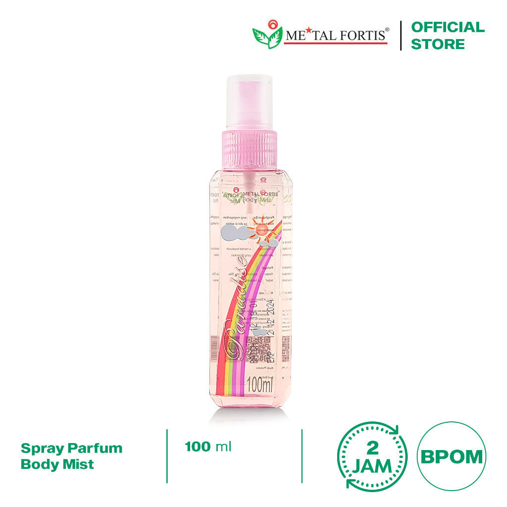 Jual METAL FORTIS Pengharum Badan 100 ML Body Mist Fragrance Spray ...