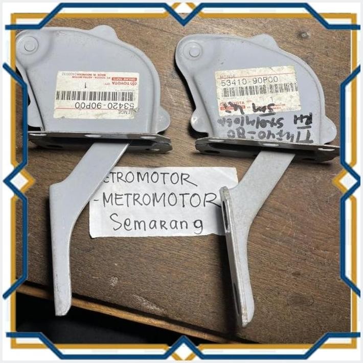 Jual [MMG] ENGSEL KAP MESIN 1PC ORIGINAL TOYOTA KIJANG SUPER KF40 5K ...