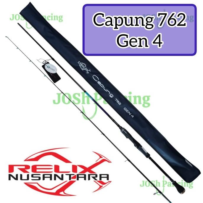 Jual Sale Joran Capung 762 Gen 4 5-10Lb Relix Nusantara 228Cm Spinning ...