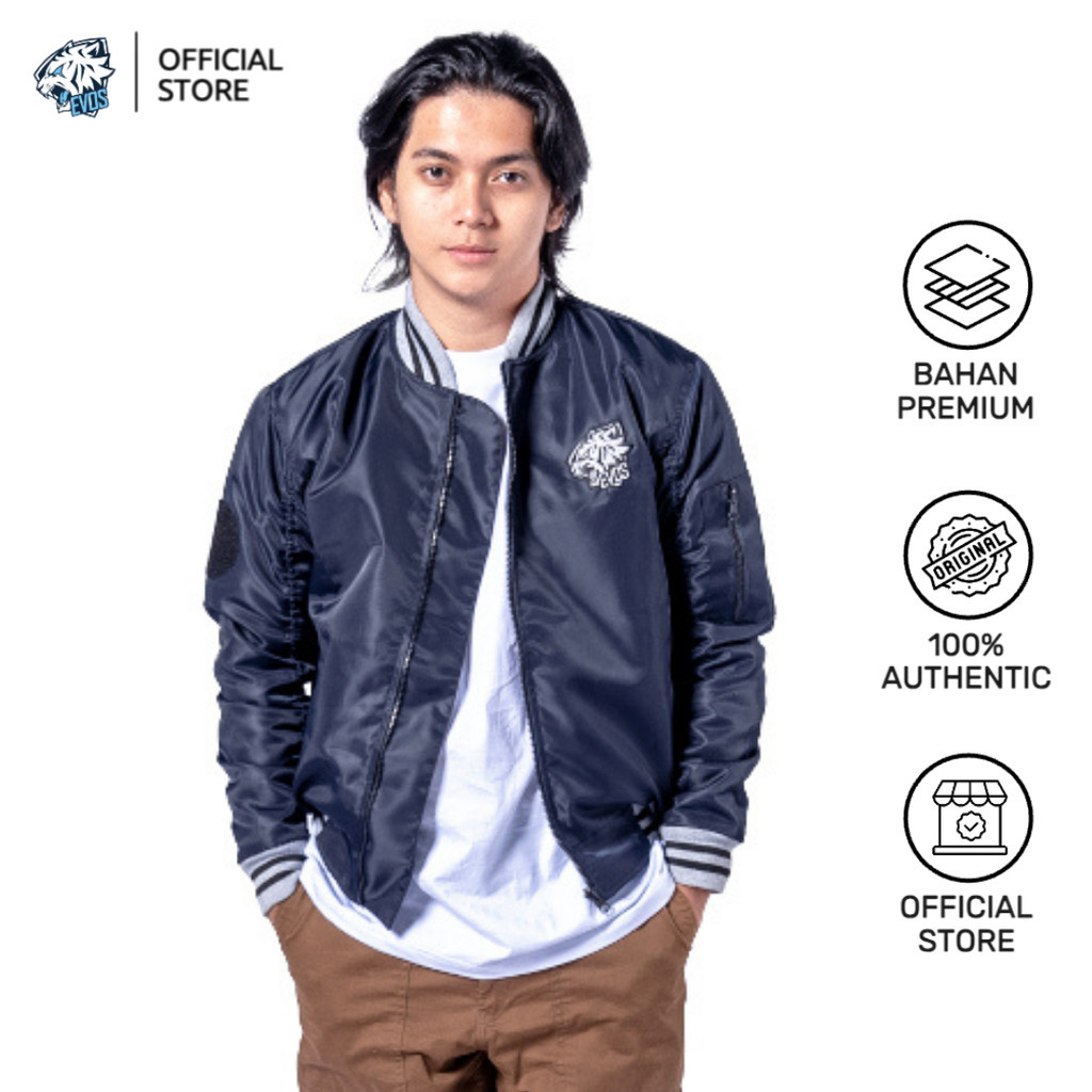 Jual EVOS MIXEDUP COLLECTION BOMBER JACKET / JAKET EVOS | Shopee Indonesia