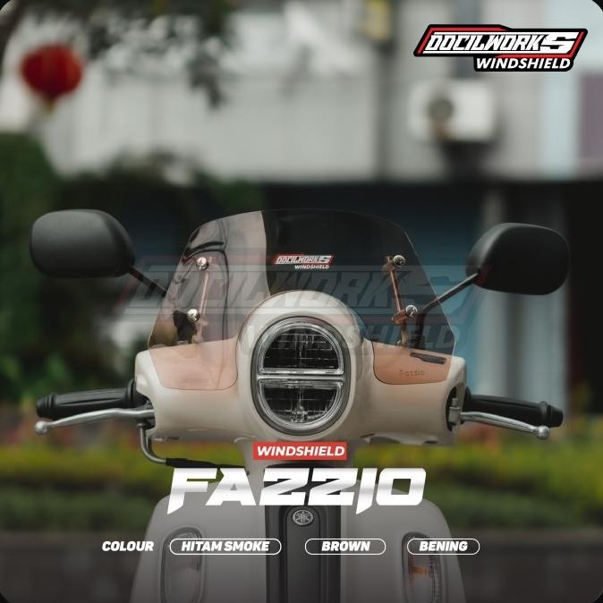 Jual HARGA DISC - windshield yamaha fazzio | visor fazzio | fazzio ...
