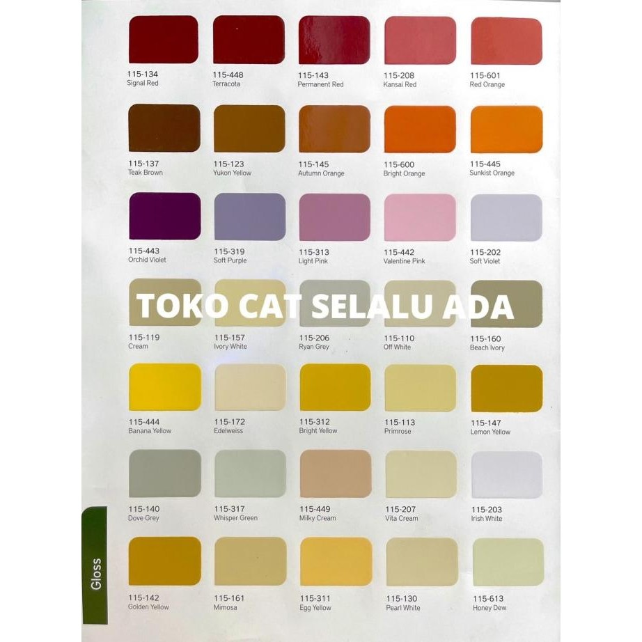 Jual Terjangkau Cat Ftalit Gloss 1 Kg - Cat Minyak / Cat Kayu Besi (Ready Semua Warna) | Shopee ...