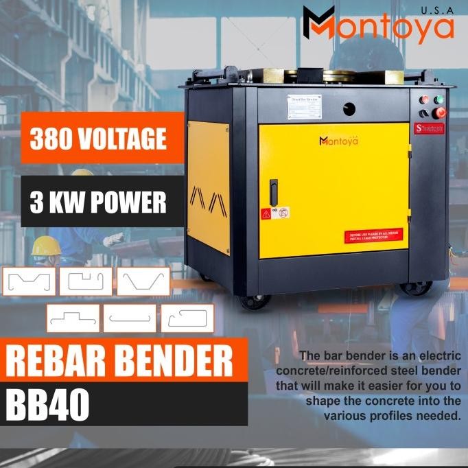 Jual Mesin bar bending. mesin bar bender. Megatec GW 40 murah | Shopee ...