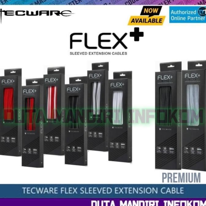 Jual Tecware Flex Plus - Sleeved Extension Psu Cable Set 300Mm I Flex+ ...
