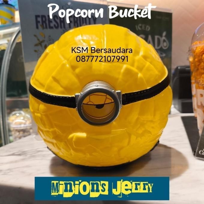 Jual Popcorn Bucket Minions Jerry XXI Original action figure | Shopee ...