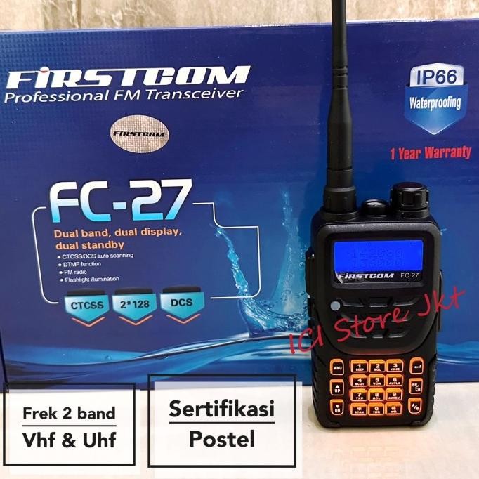 Jual Promo Ht Firstcom Fc 27/Ht Firstcom Fc 27/Ht Dualband Waterproof ...