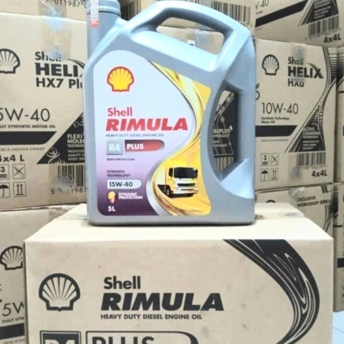 Jual Sale Oli Shell Rimula R4 Plus Sae 15W40 5L | Shopee Indonesia