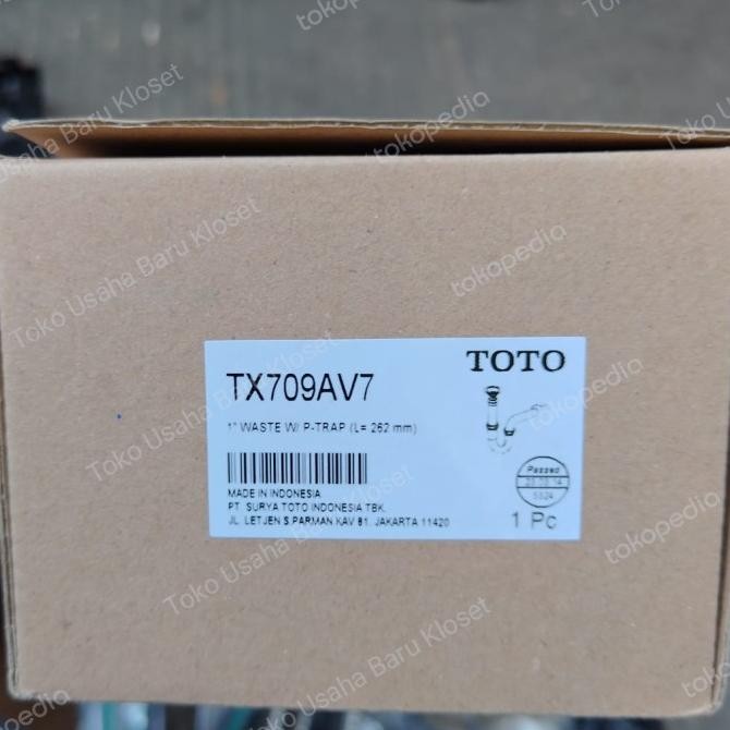 Jual Leher Angsa Wastafel Sifon Toto Tx709Av7 New Stok | Shopee Indonesia