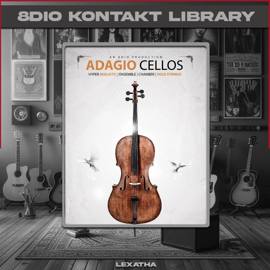 Jual Adagio Cellos Vol.1 25GB - 8Dio Library | Shopee Indonesia
