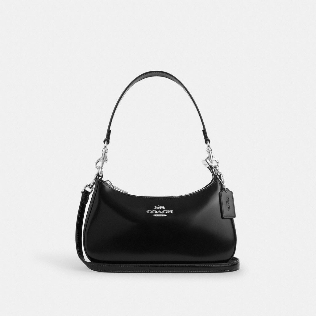 Jual Coach Teri Shoulder Bag In Spazzolato Leather With Leather Strap ...