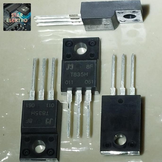 Jual T835H-8F To-220F Ac Switching Jiejie Triac Triacs T835 T835H8F 8A High Temperature 800V New ...