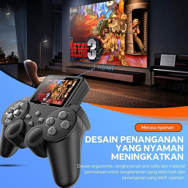 Jual Gameboy S10 Konsol Game Genggam Retro Palm dengan 520 Game Klasik ...