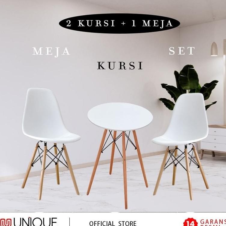 Jual Set Meja Kursi Cafe Premium 1 Meja 2 Kursi Set Meja Kursi 2 Orang ...