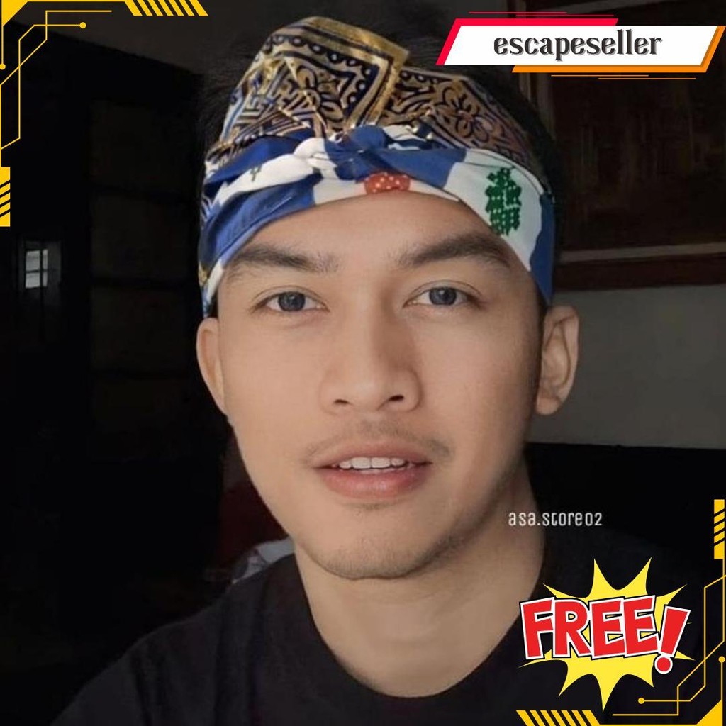 Jual Udeng Bali Tradisional Prada Topi Adat Khas Bali Ikat Kepala Khas ...