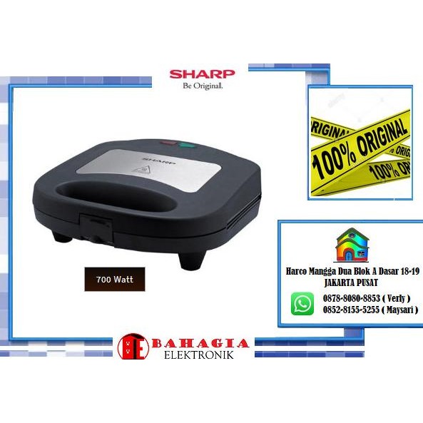 Jual Sharp Sandwich Toaster Kzs-71-Bk / Toaster Kzs71Bk Garansi ...