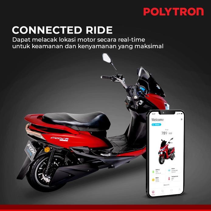 Jual ready SUBSIDI POLYTRON Fox R Sepeda Motor Listrik - OTR luar ...