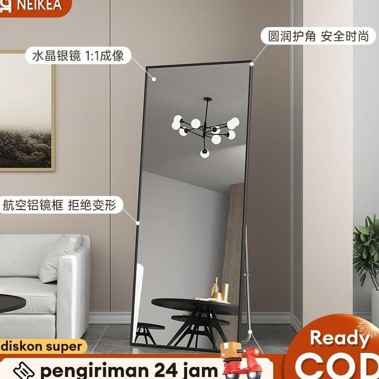 Jual Cermin Berdiri Full Body - Oval Standing Mirror Fullbody Nikmati ...