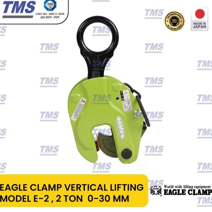 Jual Alat Angkat Vertikal Eagle Clamp Vertical Lifting 2 Ton / 0 - 30mm | Shopee Indonesia