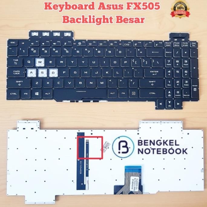 Jual Keyboard Asus Tuf Gaming Fx505 Fx505Dd Fx505Dt Fx505U Fx505Dy ...