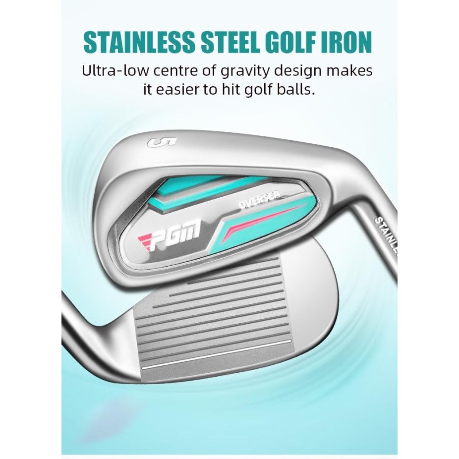 Jual PGM Stik Golf Iron OVERSEA Ladies Graphite Carbon Stick Iron 5 6 7 ...