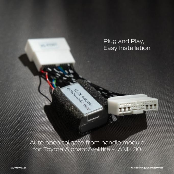 Jual New DYNAVIN Auto Opening Module for Toyota Alphard ANH30/Vellfire ...