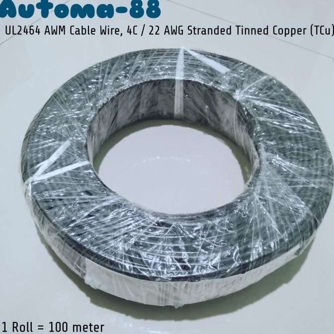 Jual Kabel Load Cell Loadcell Isi 4 4C X 22Awg 22 Awg Braid Shield ...