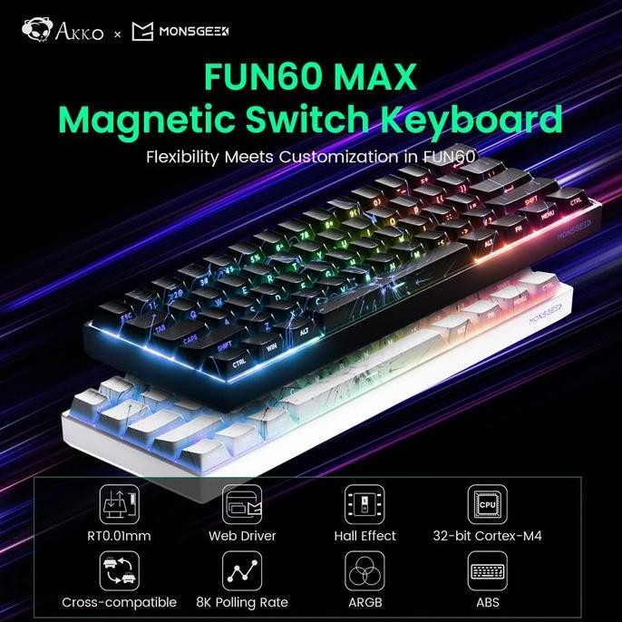Jual Monsgeek FUN60 Series / FUN60 Max / FUN60 Ultra 8K Rapid Trigger ...