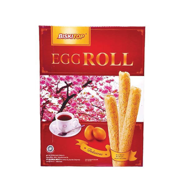 Jual BISKITOP EGGROLL 86GR - VP | Shopee Indonesia