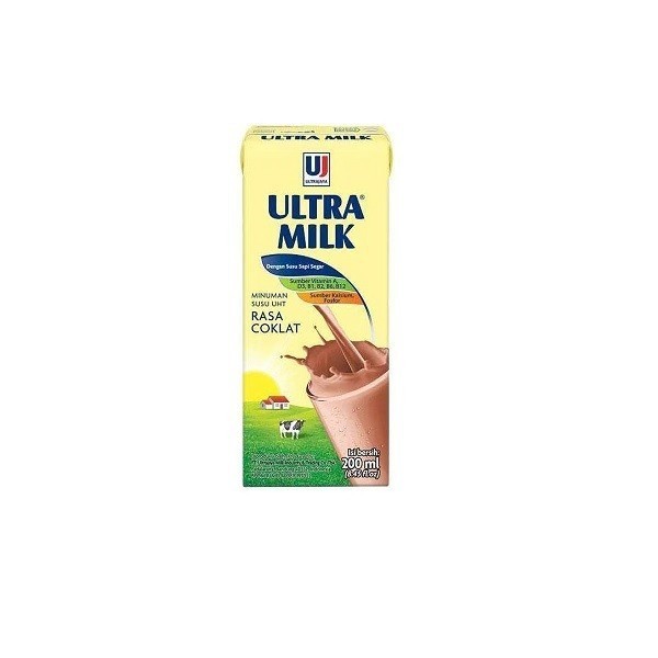 Jual ULTRA UHT MILK CHO 200 ML | Shopee Indonesia