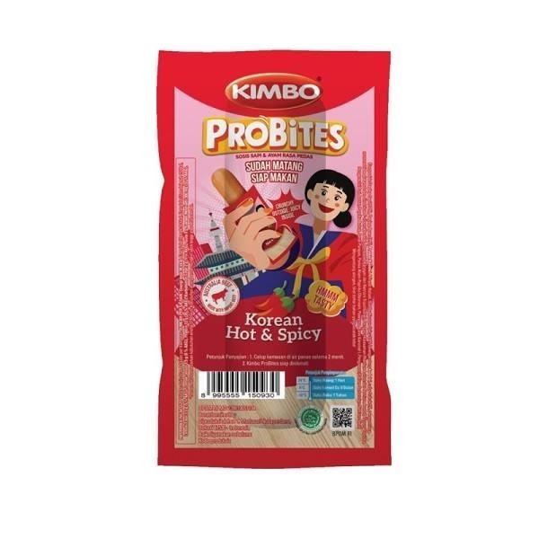Jual KIMBO PROBITES KOREAN HOT & SPICY 60GR | Shopee Indonesia
