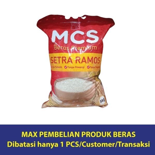 Jual MCS BERAS PREMIUM 5 KG | Shopee Indonesia