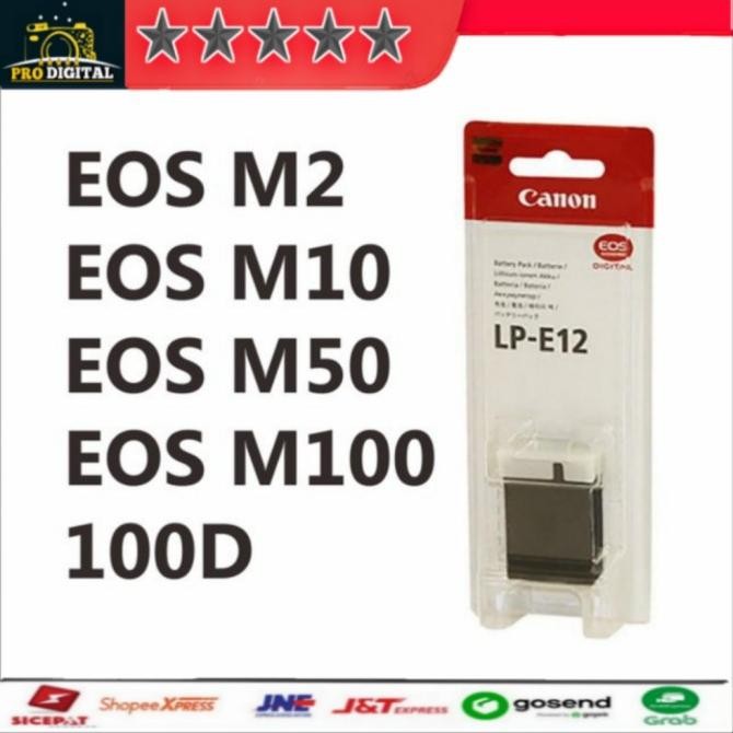 Jual Battery Canon LP-E12/Baterai Canon LP E12/Batre Canon LP-E12 For M50 | Shopee Indonesia