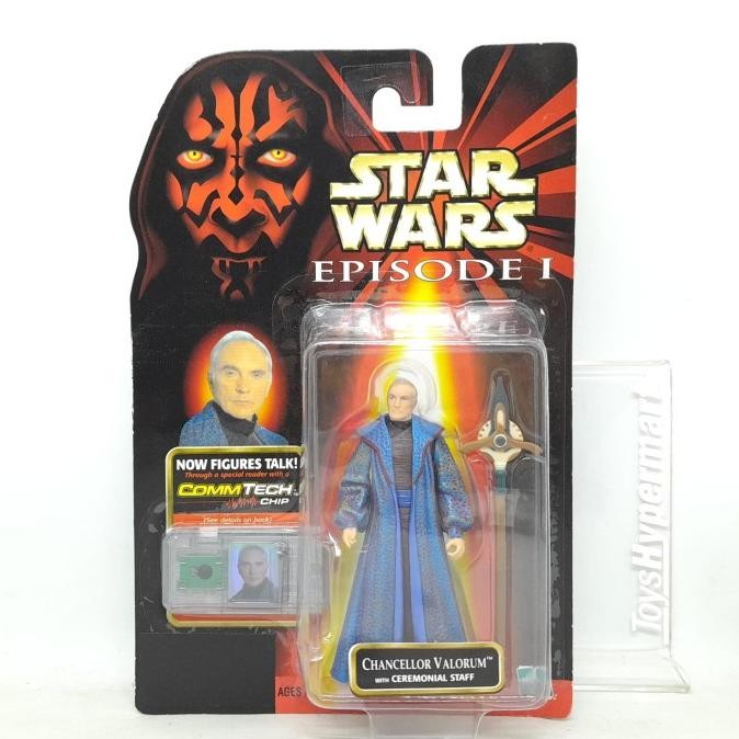 Jual ORI Chancellor Valorum Ceremonial Staff Star Wars Episode I Hasbro ...