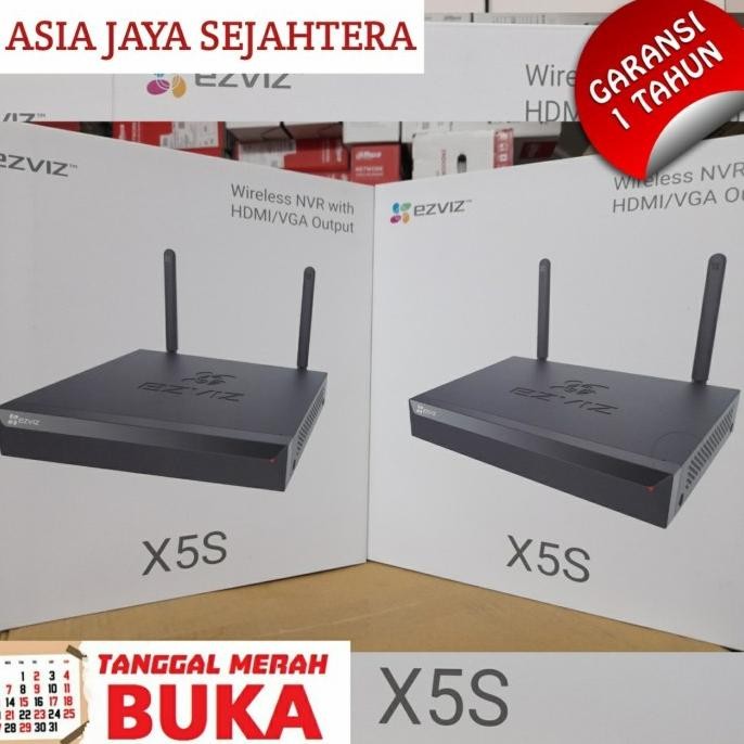 Jual nvr ezviz 8 channel x5s / nvr wireless | Shopee Indonesia