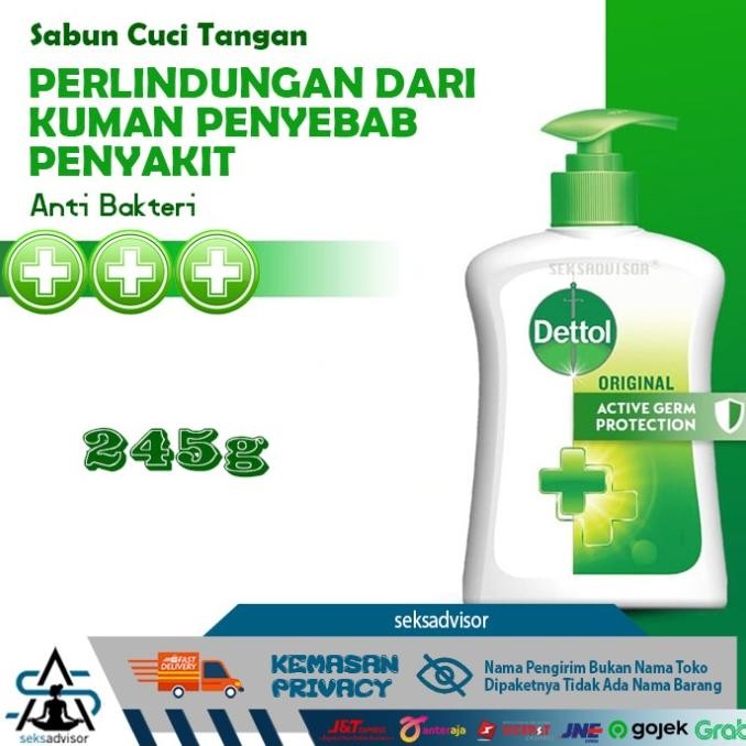 Jual DETTOL HANDWASH ORIGINAL. Hand Soap Sabun Cuci Tangan - 245 ml | Shopee Indonesia