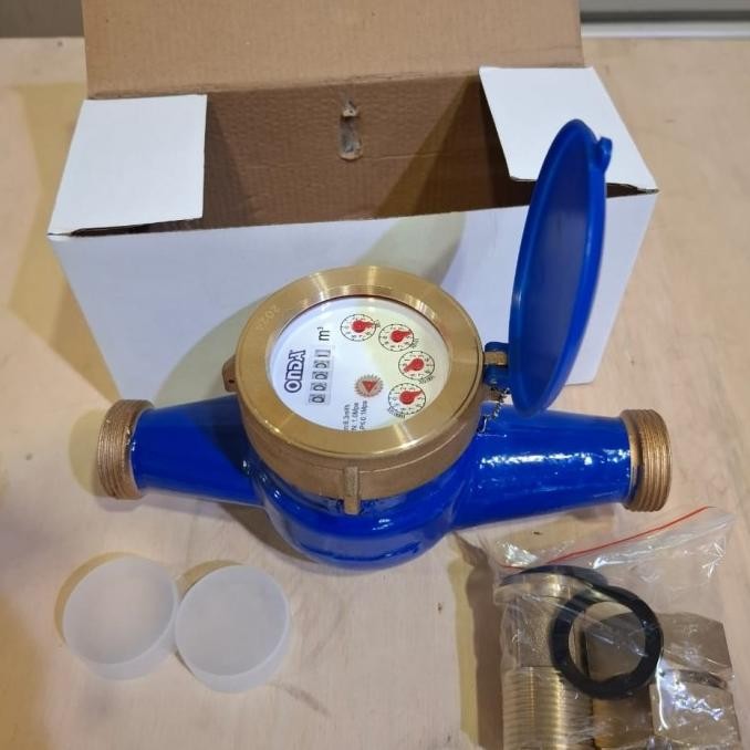 Jual New Meteran Air ONDA 1 Inch DN 25 mm Water Meter ONDA 1 inch DN 25 mm | Shopee Indonesia