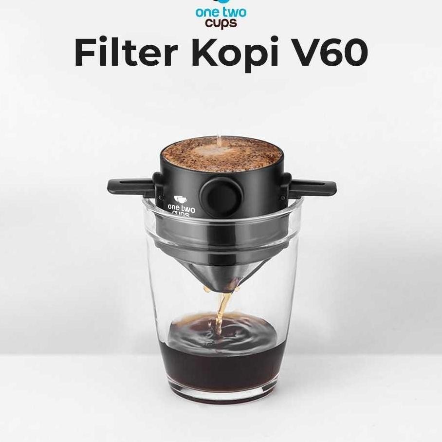 Jual One Two Cup Yaring Opi Portable Cone Coffee Dripper F402 | Shopee ...