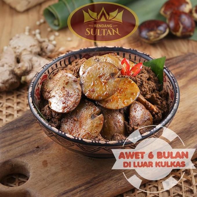 Jual Rendang kemasan jengkol 250gr rendang jengkol rendang sultan instan LAT | Shopee Indonesia