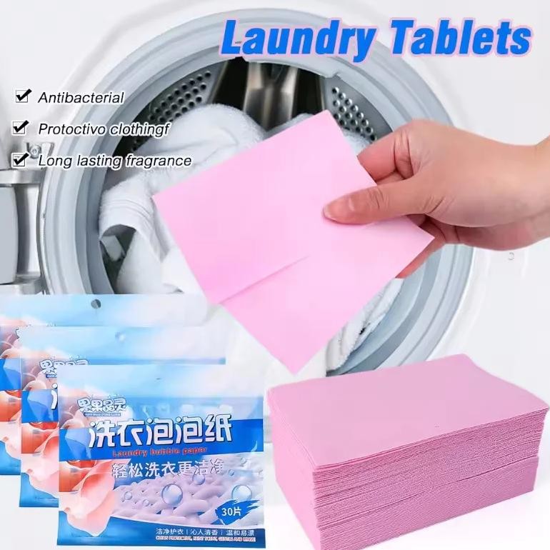 Jual Laundry Tablets Concentrated Washing Powder Laundry Soap Washing ...