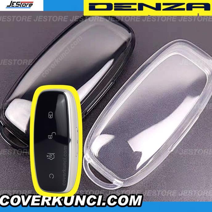 Jual Denza D9 Cover Kunci Casing Transparan Kondom BYD Denza D9 TPU 2C ...
