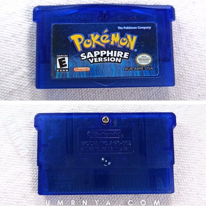 Jual Pokemon Emerald Ruby Sapphire Nintendo Gameboy GBA FireRed ...