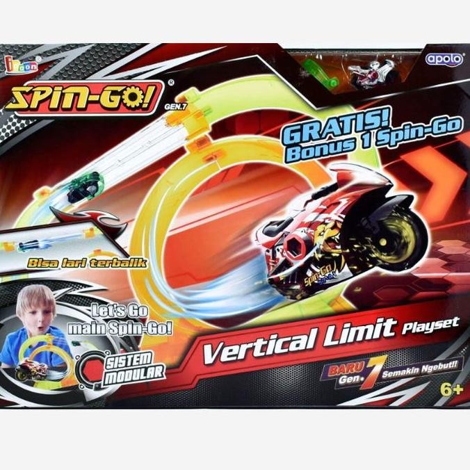 Jual baru !!! SPIN GO VERTICAL LIMIT PLAYSET ORIGINAL BONUS 1 SPIN GO ...