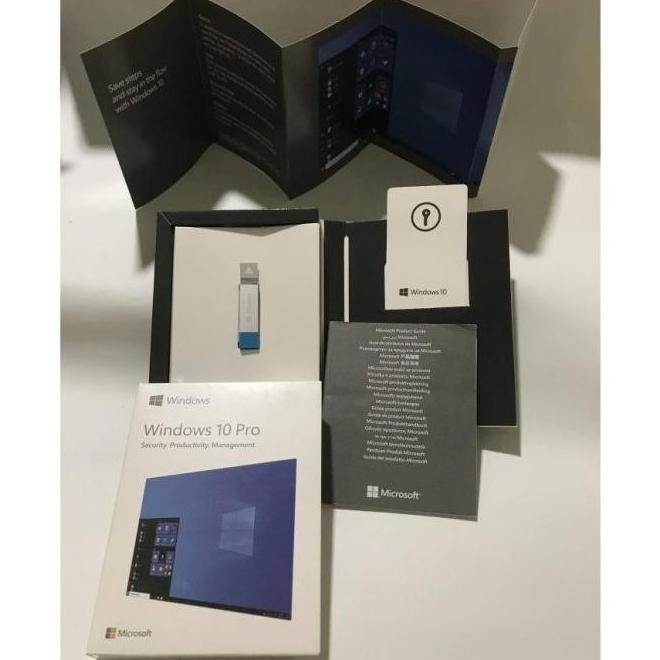 Jual Windows 10 Professional Retail key FPP Original Bergaransi ...