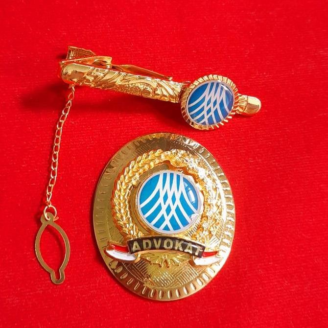 Jual Pin advokat peradi dan jepit dasi logo baru murah | Shopee Indonesia