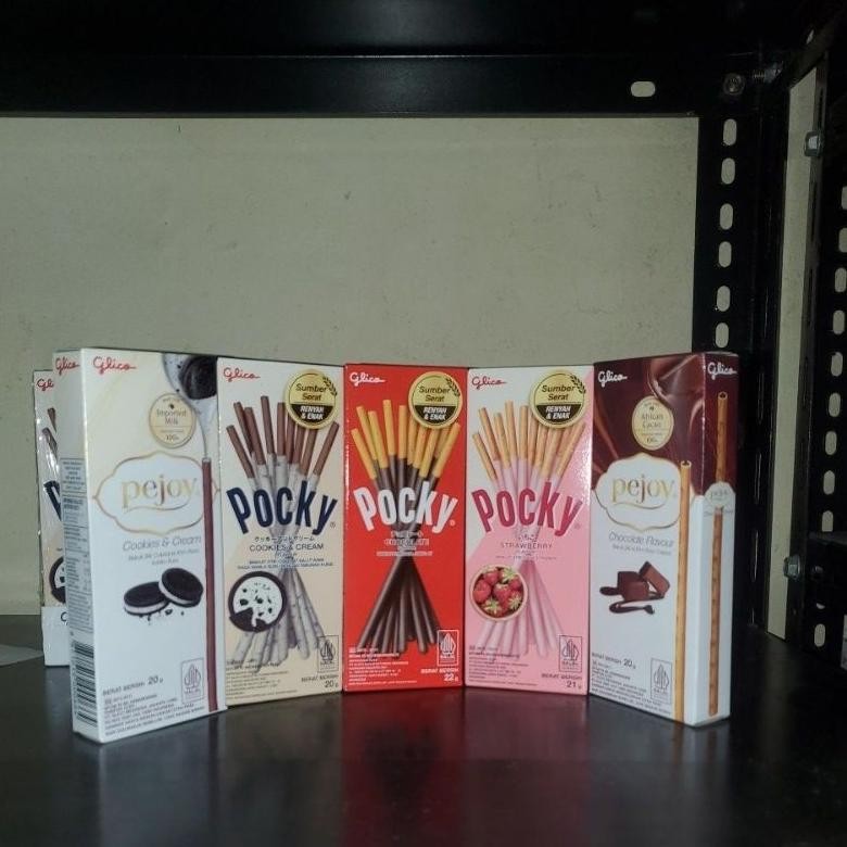 Jual MUMTAAZZTORE SNACK GLICO POCKY PEJOY HALF SIZE MINI 22GR | Shopee ...