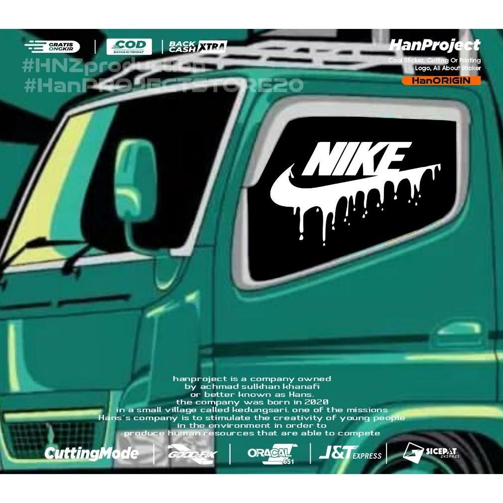 Jual Ez23 Fsd-34 Sticker Cutting Reflective Logo Nike Terbaru Cocok ...