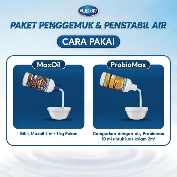 Jual Bluecore Paket Vitamin Ikan & Bakteri Starter untuk Pembesaran dan Cegah Susut - Cocok ...