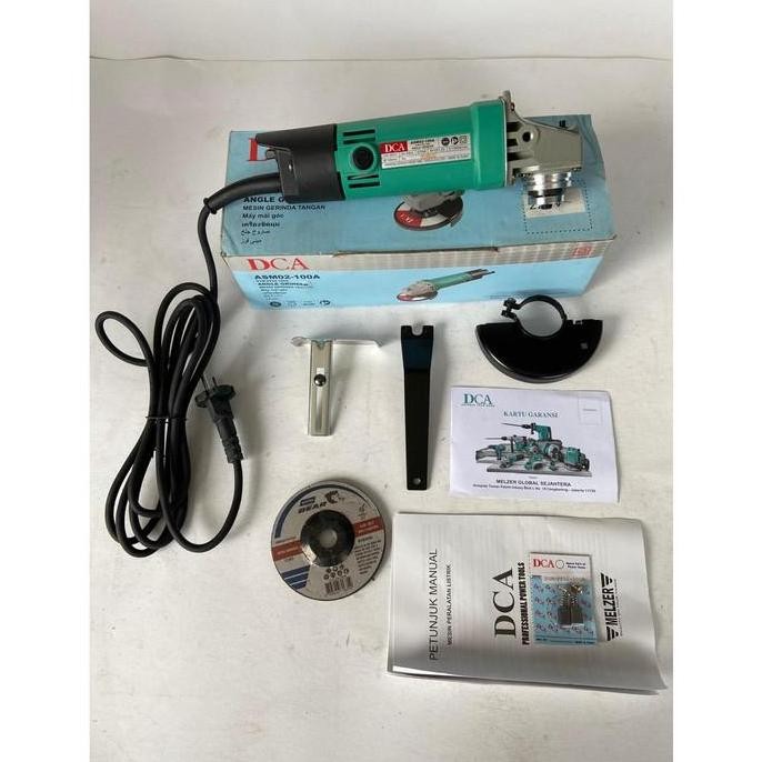 Jual Mesin Gerinda Tangan 4" DCA ASM02-100A / Mesin Gurinda tangan 4 ...